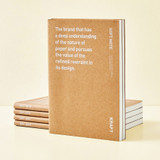 Ardium Kraft I Am Paper Premium Lined Notebook - Fallindesign