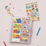 Indigo Gold line PVC removable sticker