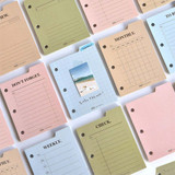 Paper Refills, 6 Ring Refills, 6 Hole refills | Fallindesign