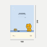 Kakao Friends Standard A5 Lined Notebook Korean Stationery