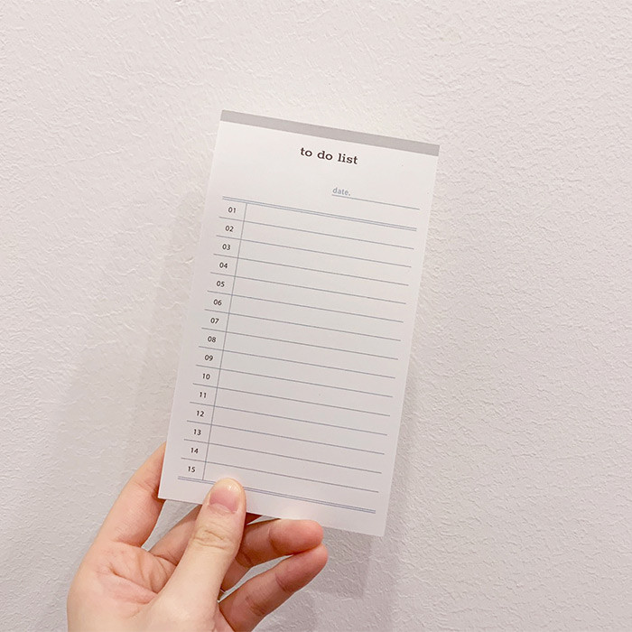Iconic Simple to do list sticky notepad - Fallindesign.com