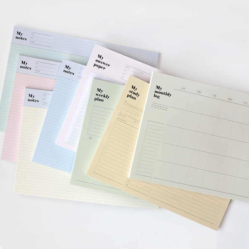PAPERIAN Make a memo 6-ring A5 size planner notebook refill