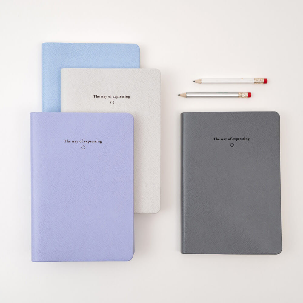 designlab kki Combination spiral small lined blank notebook