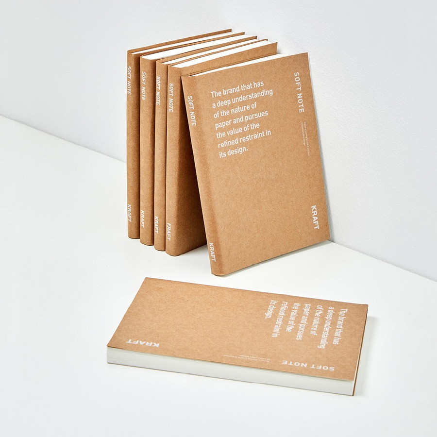 Ardium Kraft I Am Paper Premium Lined Notebook - Fallindesign