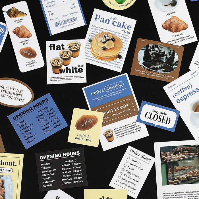 Paperian Nice Mood Supermarket Removable Sticker Pack