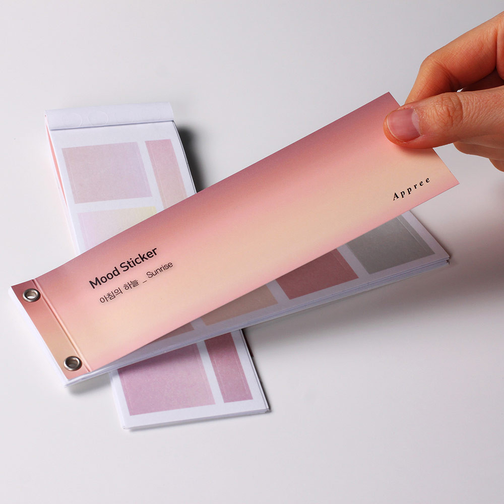 Appree Dawn Clear Paper Mood Sticker Pack