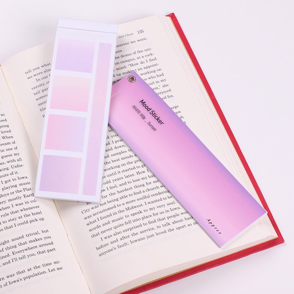 Appree Dawn Clear Paper Mood Sticker Pack