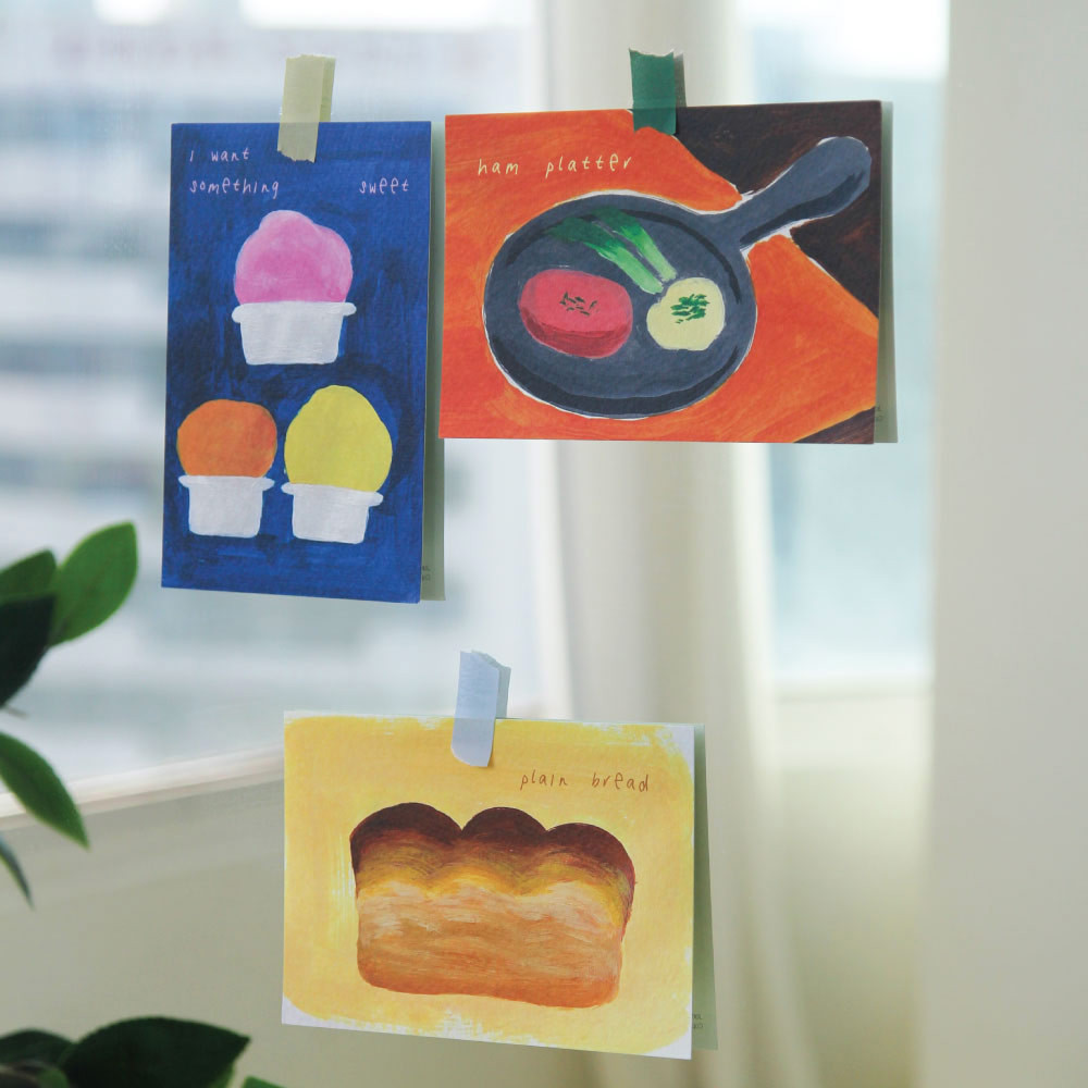 Jam Studio Little Thing Hand Drawing Postcard Ver3