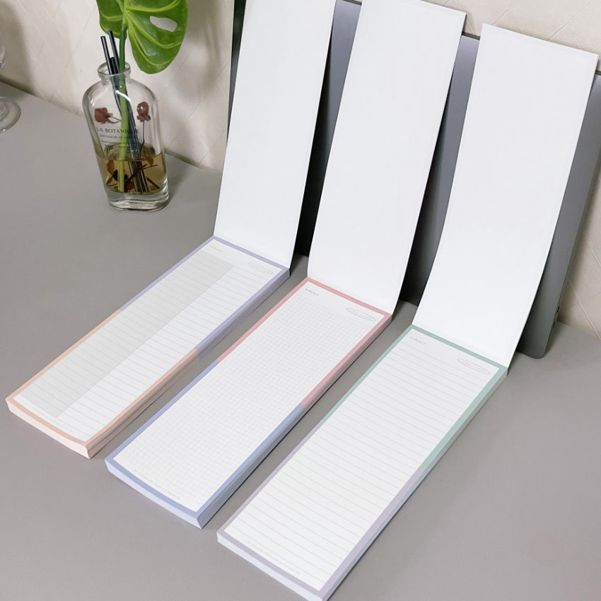 Autumn Color Point Notepad 100 Sheets Korean Stationery