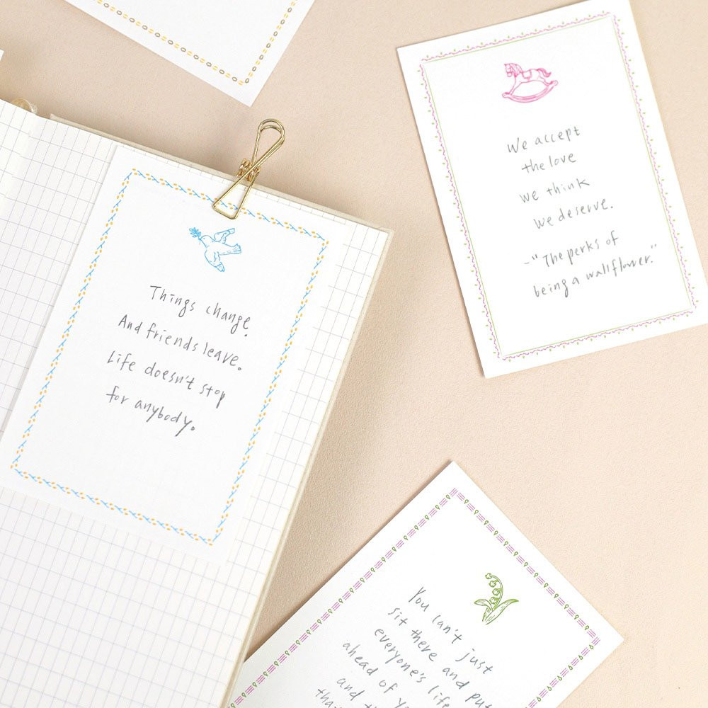 Cute Notebooks, Notepads, notes, sticky notes | fallindesign