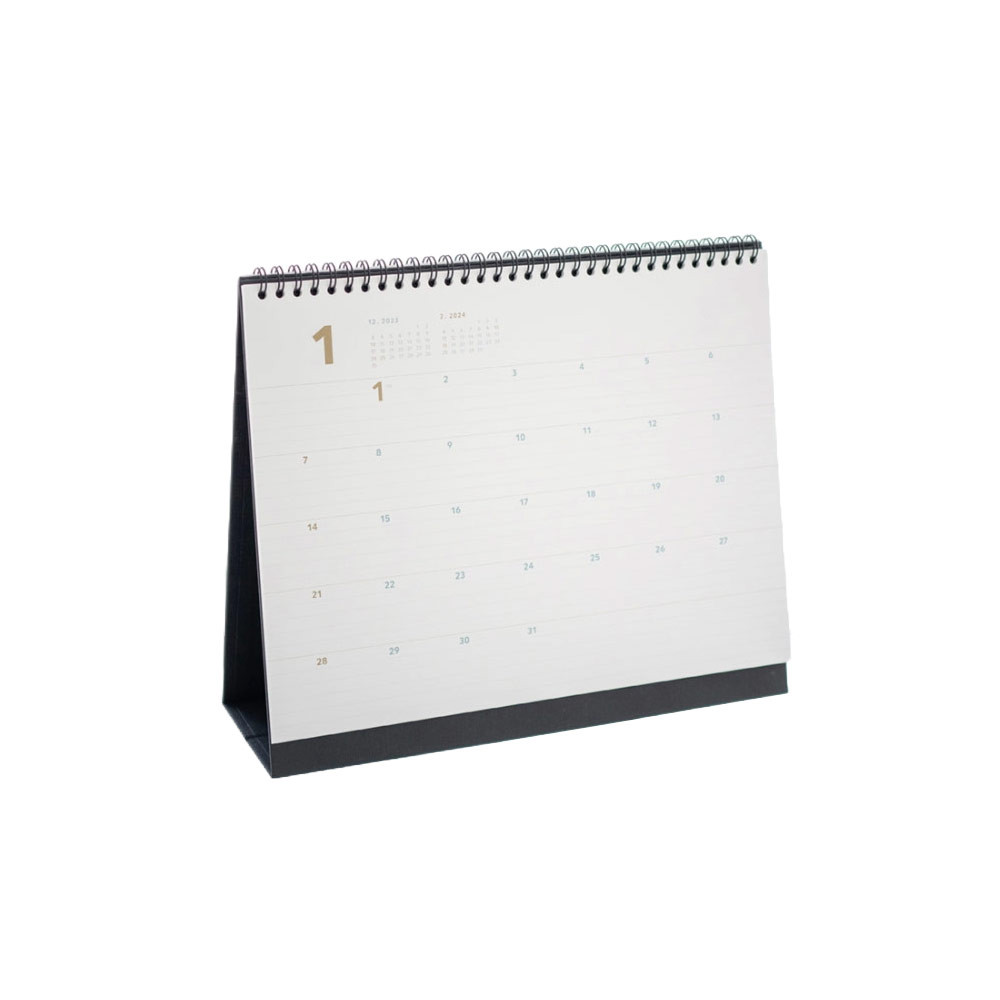 Iconic Simple flip perpetual standing desk calendar - fallindesign