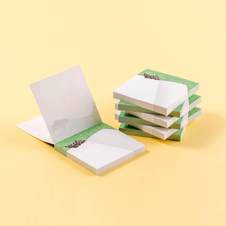 Ardium Meow Meow Books Memo Notepad for Cat Lovers