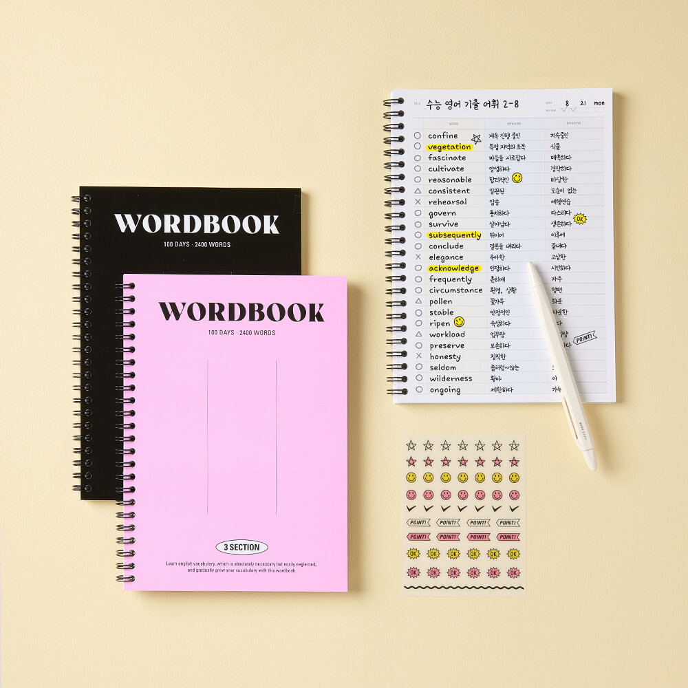 Antenna Shop Make Study Habit Basic Vocabulary Notepad