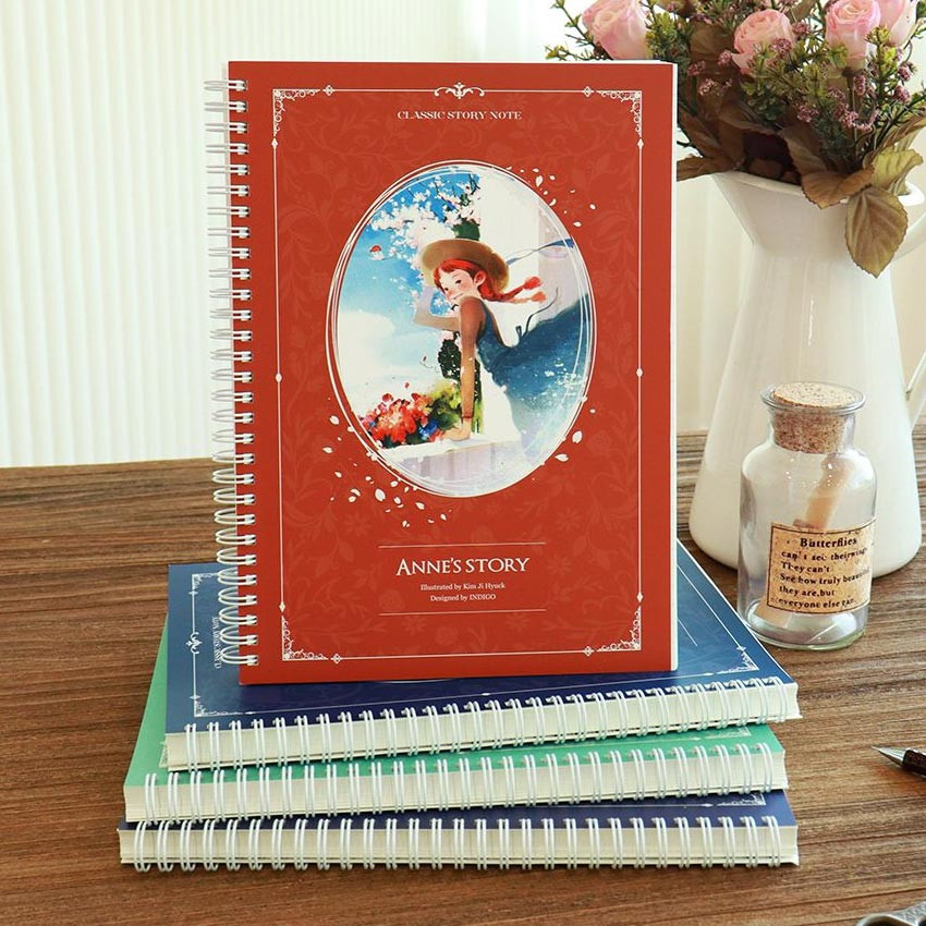 Indigo Classic B5 Wire bound Lined Notebook