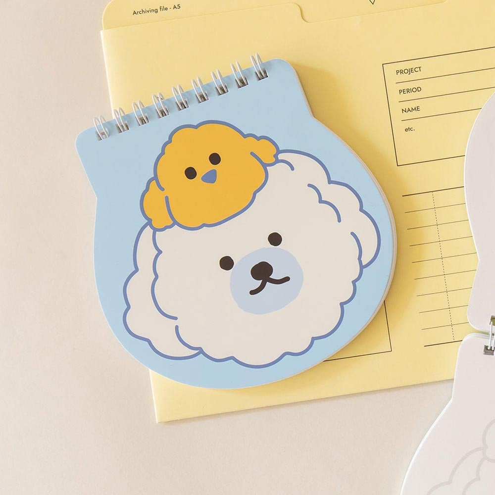 Dailylike Shape Wire bound Memo Notepad: Cute&Portable Notes