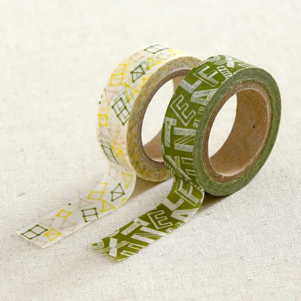 Dailylike Pastel2 3mm deco masking tape 3p set