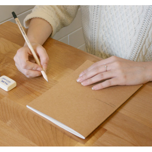 Page25 Natural and Pure A5 lined and plain notebook set