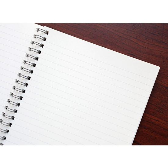 Livework Promenade wirebound lined notebook - fallindesign.com