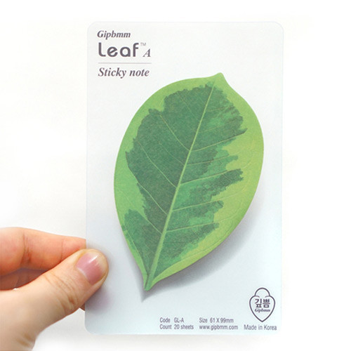 Gipbmm Peach sticky memo notes 20 sheets - fallindesign