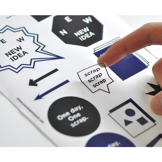 Paperpack One day scrap diy sticker - fallindesign.com