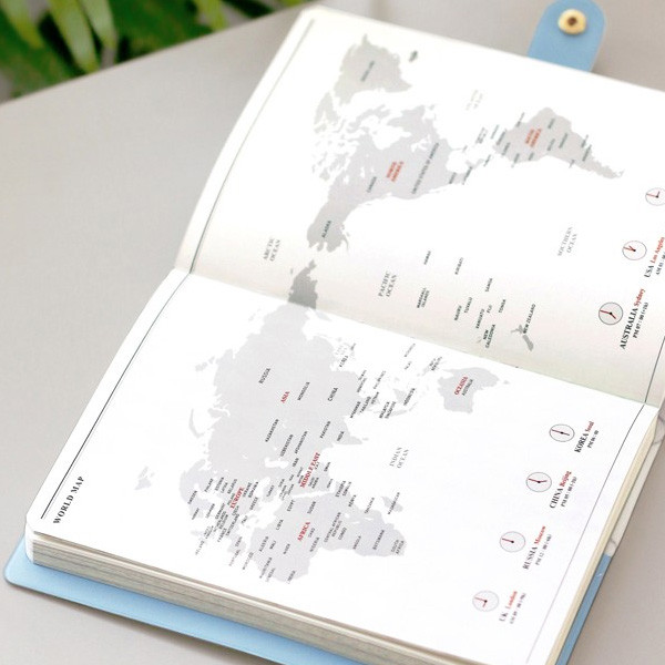 2017 Iconic Colette vintage pattern dated diary scheduler