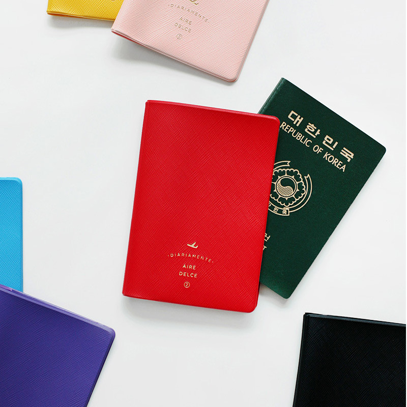 Ribbon RFID blocking passport holder cover No skimming