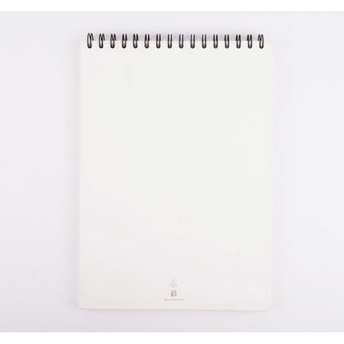 SOSOMOONGOO Above the sea spiral A4 size drawing notebook