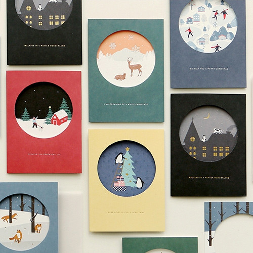 Hello Today Cheer up small message card - fallindesign