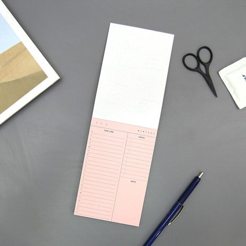 Iconic Simple to do list sticky notepad - Fallindesign.com