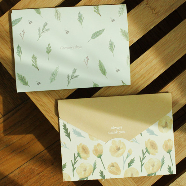 Dash and Dot Our warm moment small folding letter paper set