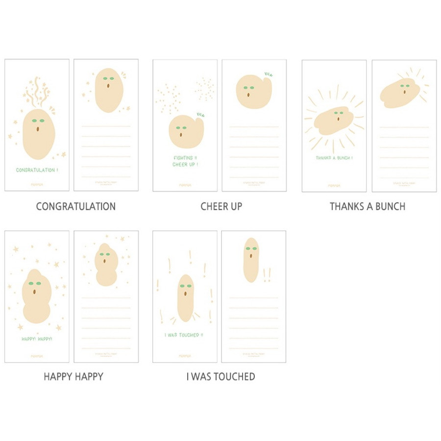 Hello Today Cheer up small message card - fallindesign