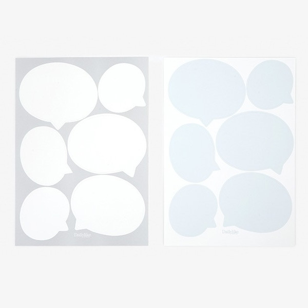 Dailylike Leaf name tag label sticker set - fallindesign.com