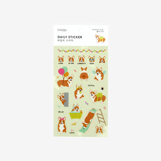 Dailylike Daily transparent deco cute sticker - Deer