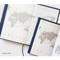 Wanna this Pictogram simple life medium undated weekly diary agenda