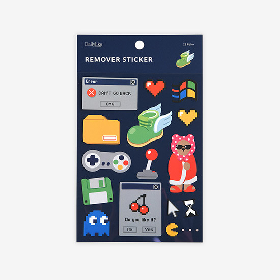 Dailylike Retro removable paper deco sticker