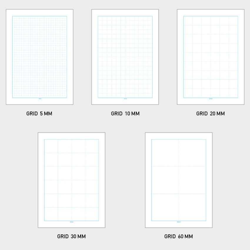 Bookfriends ABC large grid notebook - Fallindesign.com