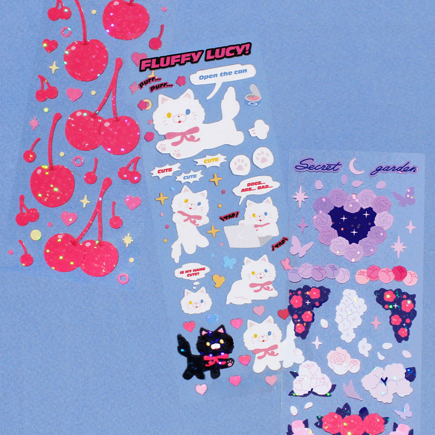 After The Rain House party twinkle deco sticker