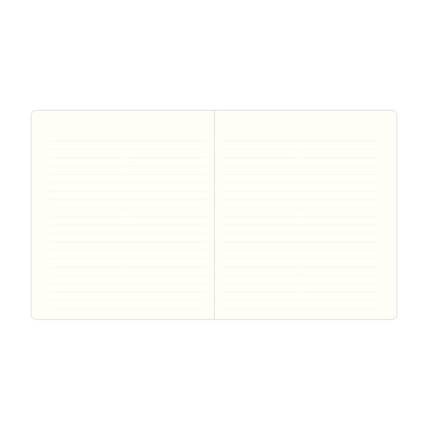 Byfulldesign Making memory small and wide lined notebook