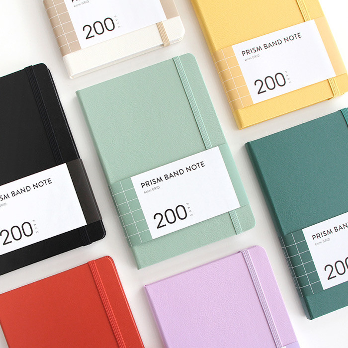 Indigo Prism 280 B6 Hardcover Plain Notebook