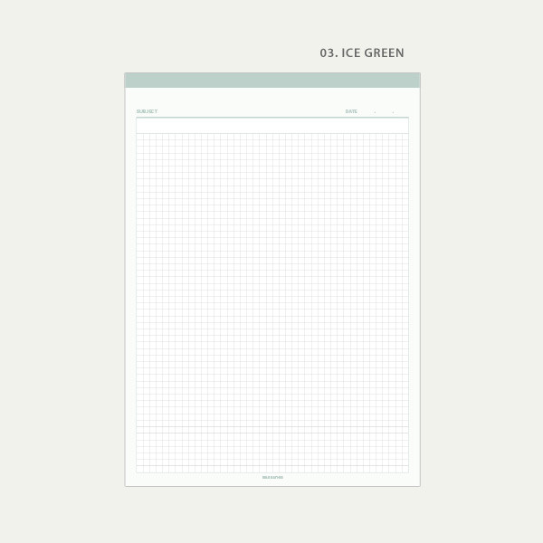 Wanna This Standard writing B5 size writing grid notepad