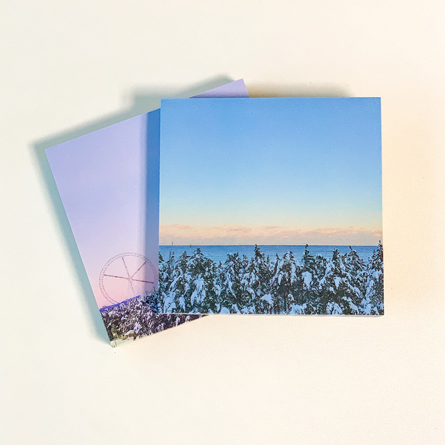 Meri Film Spring flowers memo writing notepad