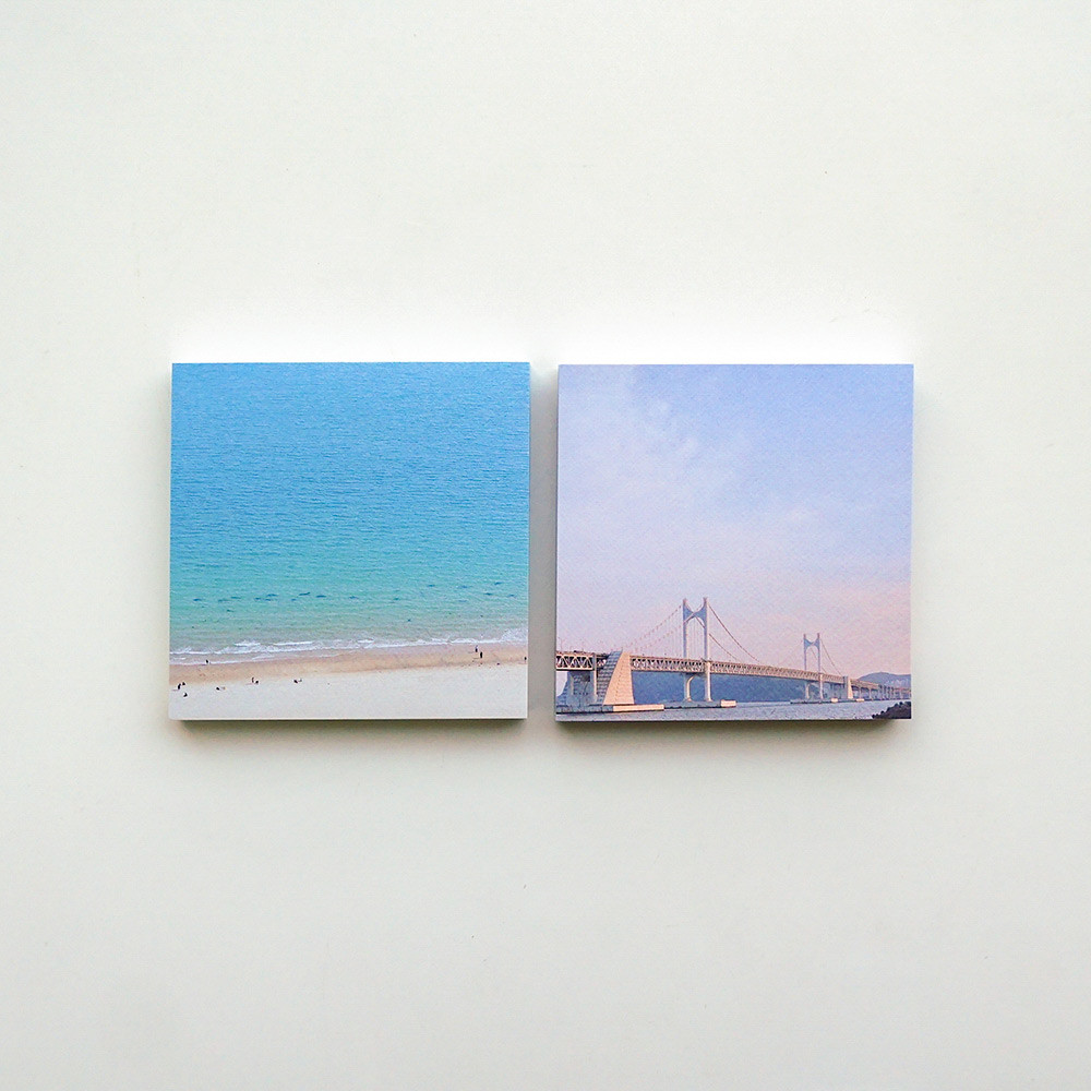 Meri Film Busan City View Photo Postcard - Fallindesign