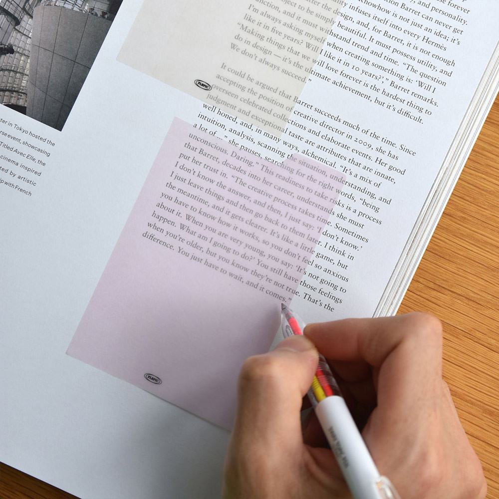 Play Obje Large Folder Index Sticky Notepad Bookmark Set