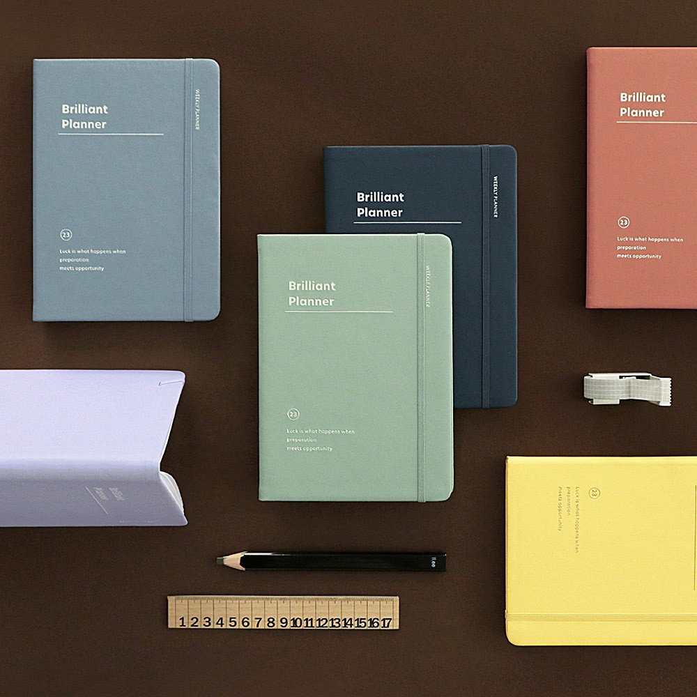 Iconic 2023 Simple small dated weekly planner scheduler diary