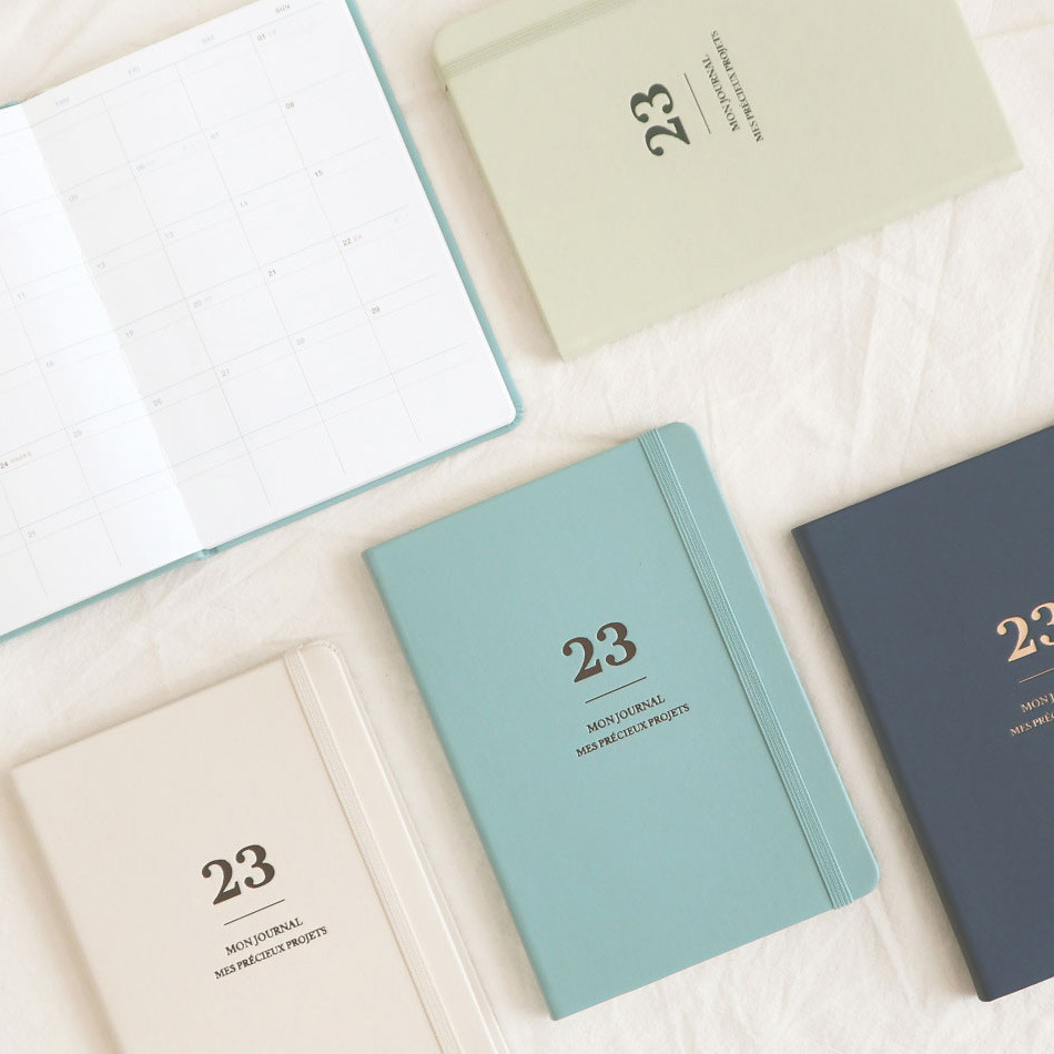 O-check 2023 Mon Journal B6 Dated Monthly Diary Planner