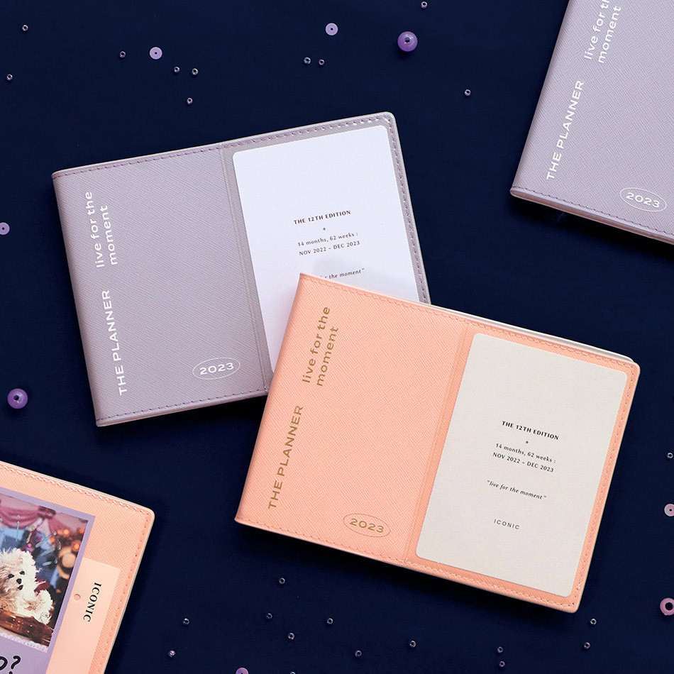 ICONIC 2022 Simple Large Dated Monthly Diary Planner