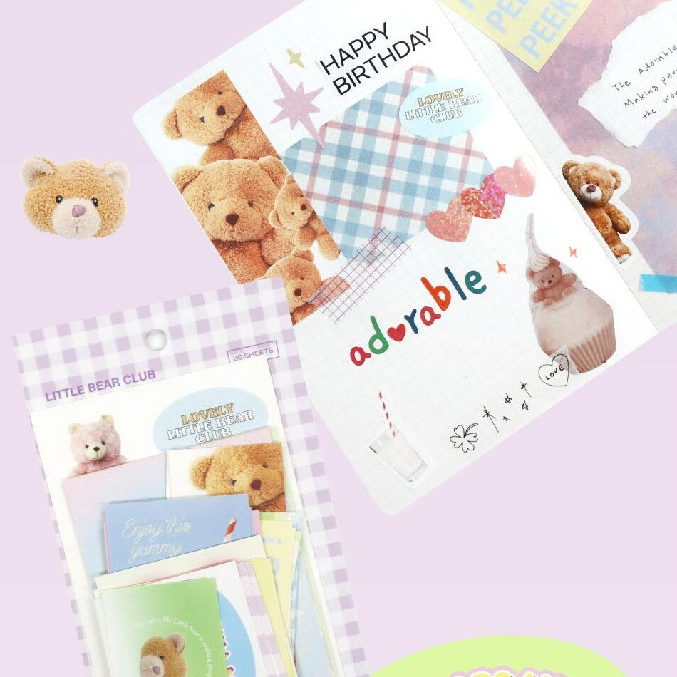 O-check Ordinary Day Sticker Pack Of 30 Sheets