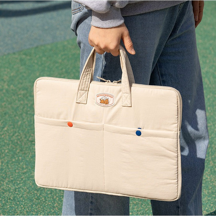 ROMANE Poodle 11" iPad Tablet Zipper Case Bag