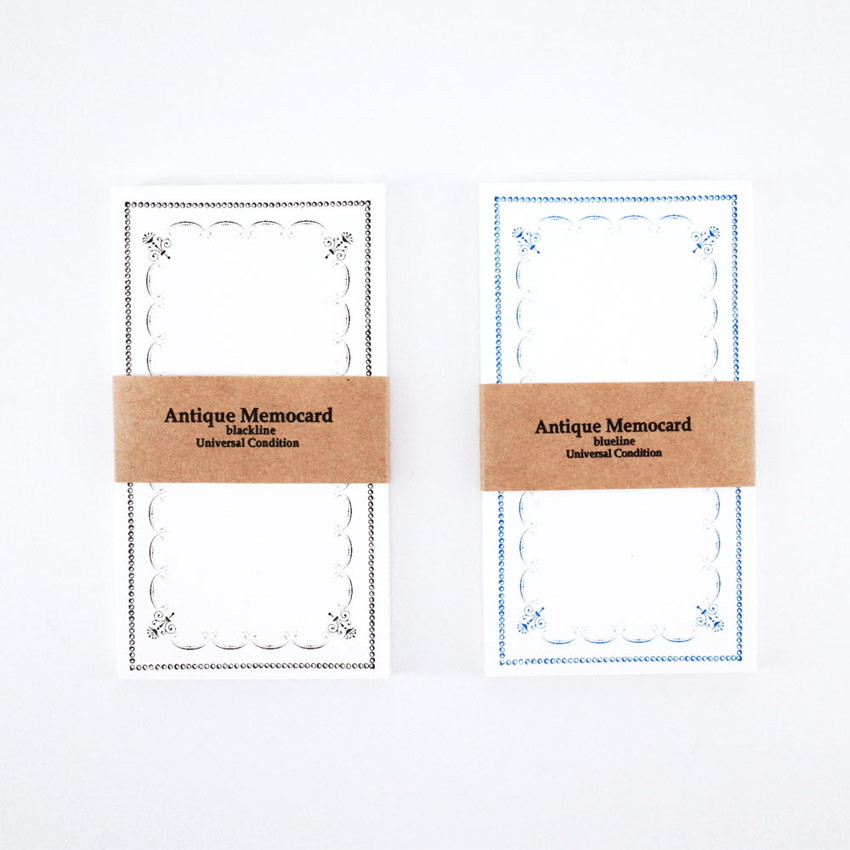 2NUL Car maintenance record memo card - fallindesign