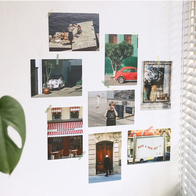 DALPAPER Scenery Paper Card Korean Stationery Greeting Card